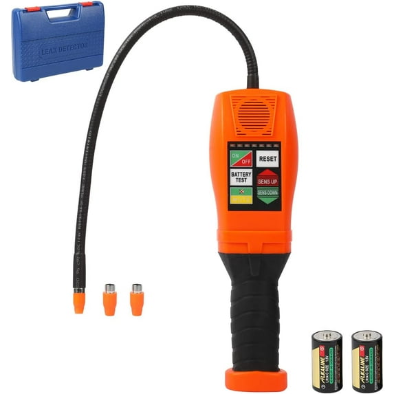 Refrirant Leak Detector HVAC R134A R410A R22 Freon 6 Adjustable ...