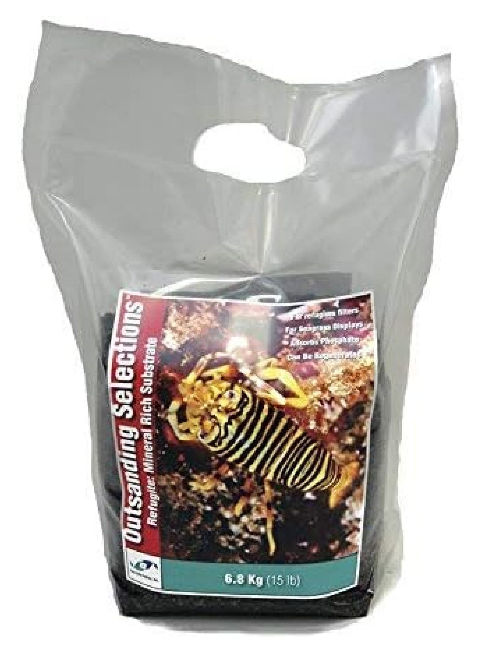 Refugite Live Refugium Sand 15lb - Aquarium Sand for Reef Tanks, LPS ...