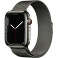 Restored Apple Watch Gen 7 Series 7 Cell 45mm Graphite Stainless Steel ...