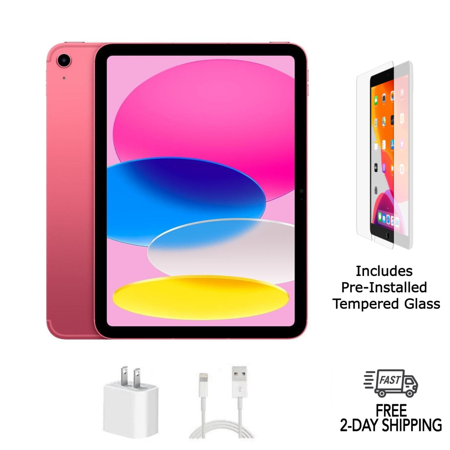 Refurbished Apple iPad 10th Gen A2757 (WiFi + Cellular Unlocked) 64GB ...