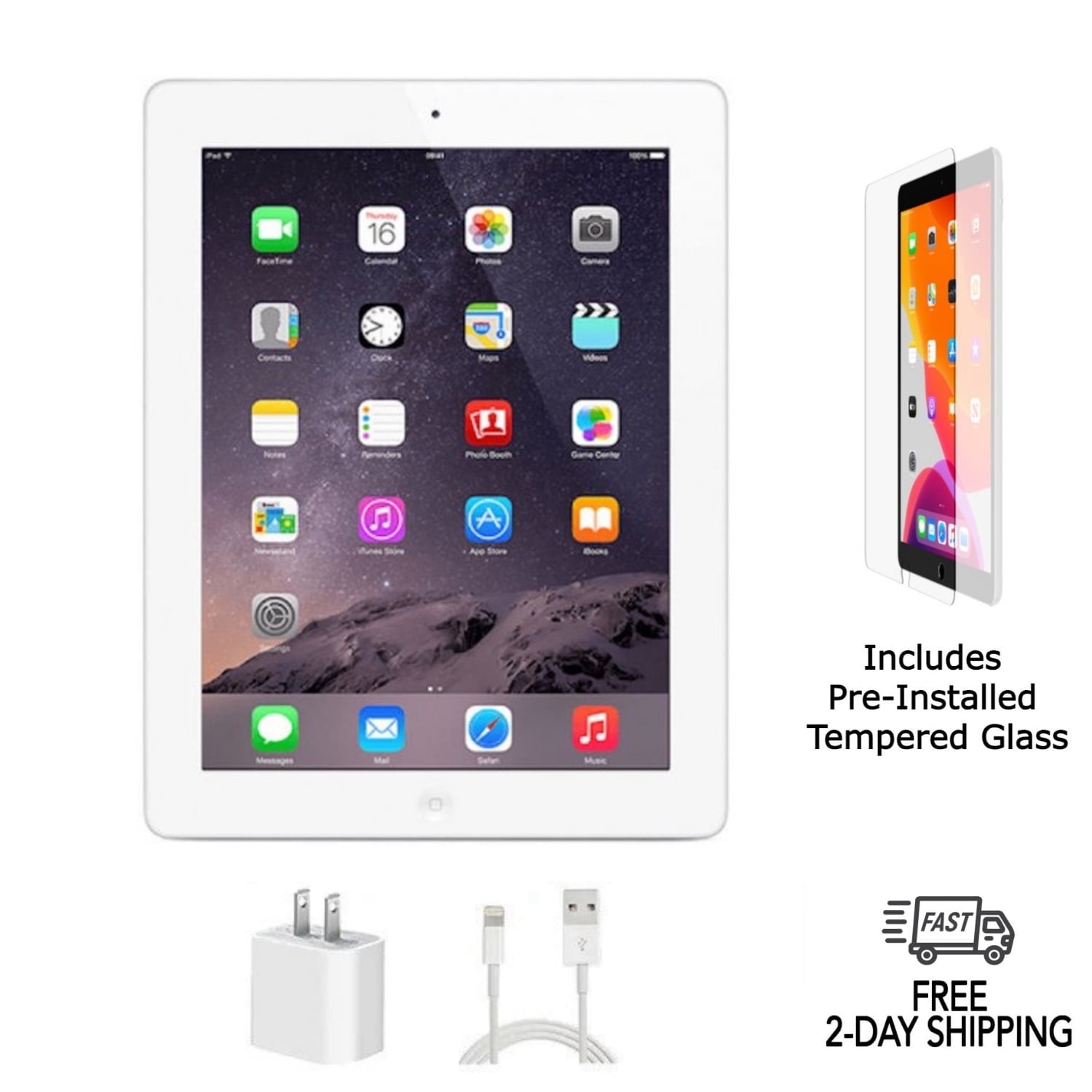 Pre-Owned Apple iPad 4 A1459 (WiFi + Cellular GSM Unlocked) 64GB White ...