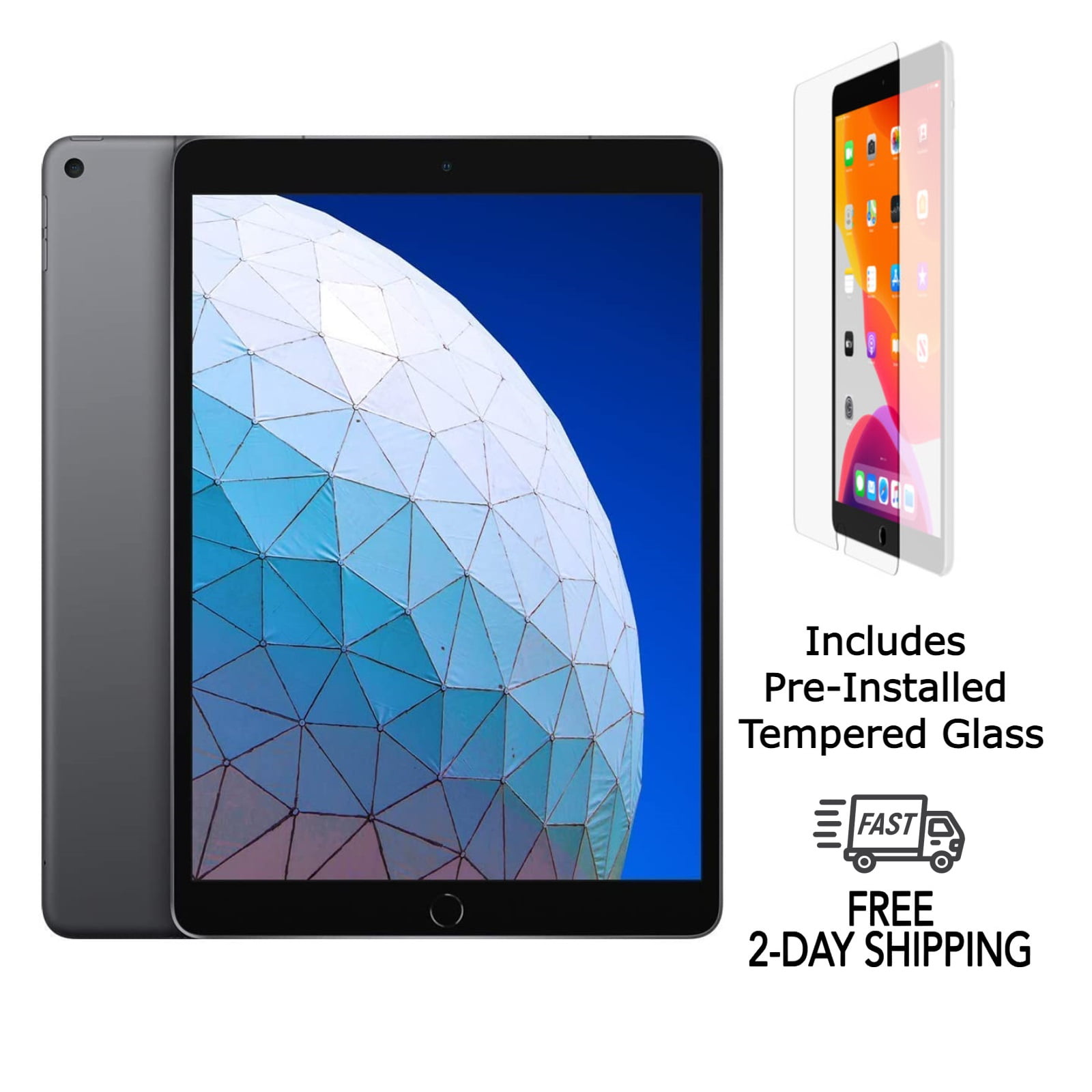 Refurbished Apple iPad Air 3 A2152 (WiFi) 64GB Space Gray (Grade A) w ...