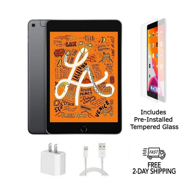 Refurbished Apple iPad Mini 5 A2126 (WiFi + Cellular Unlocked) 256GB ...