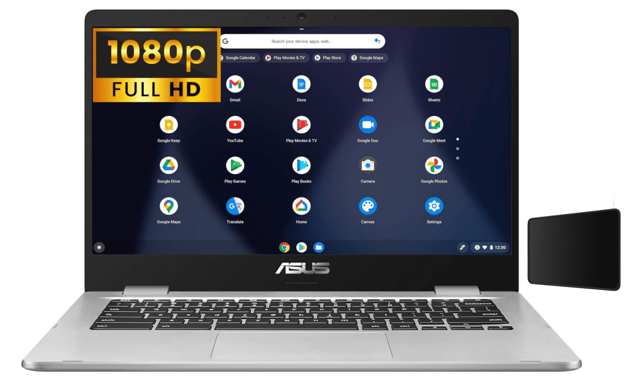 Restored Asus C423NA 14 Chromebook 14" FHD Laptop Computer, Intel ...