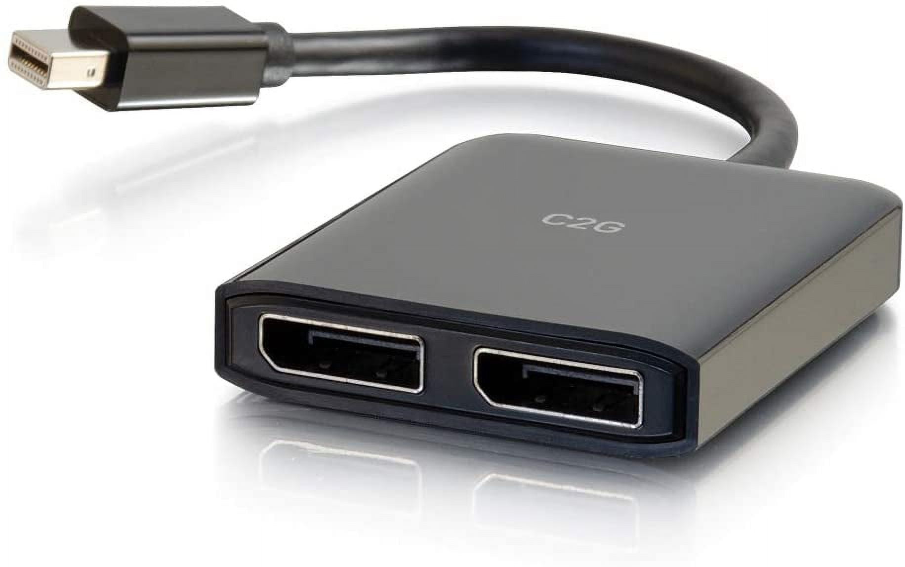 Restored C2G 54290 Mini DisplayPort to DisplayPort Monitor Splitter - 2 ...