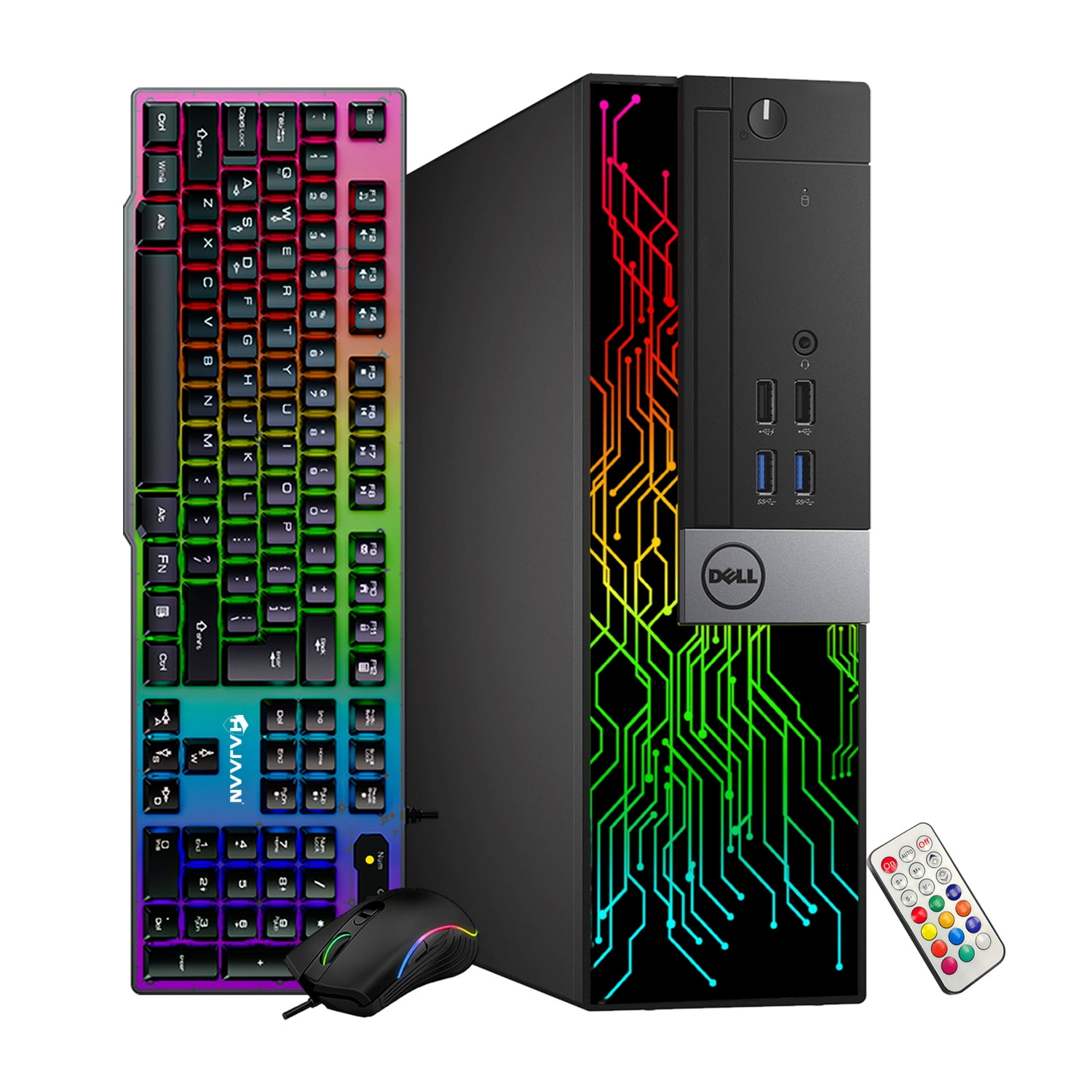 Restored Dell Optiplex 5060 SFF RGB Desktop Computer PC, Intel Hexa ...