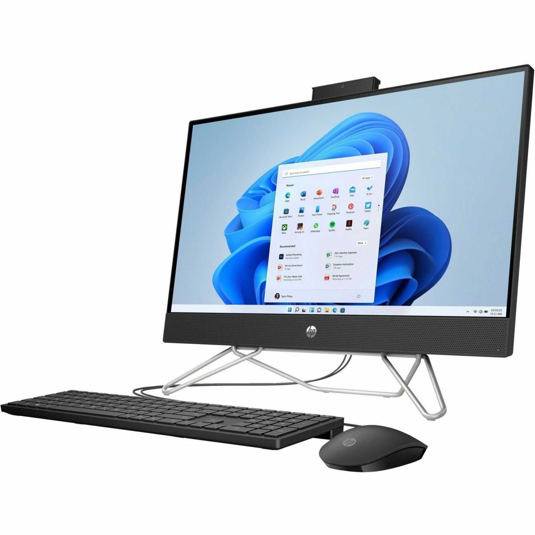 HP 24-cb0000a, 23.8\" Full HD, AMD Athlon Gold 3150U, AMD Radeon ...