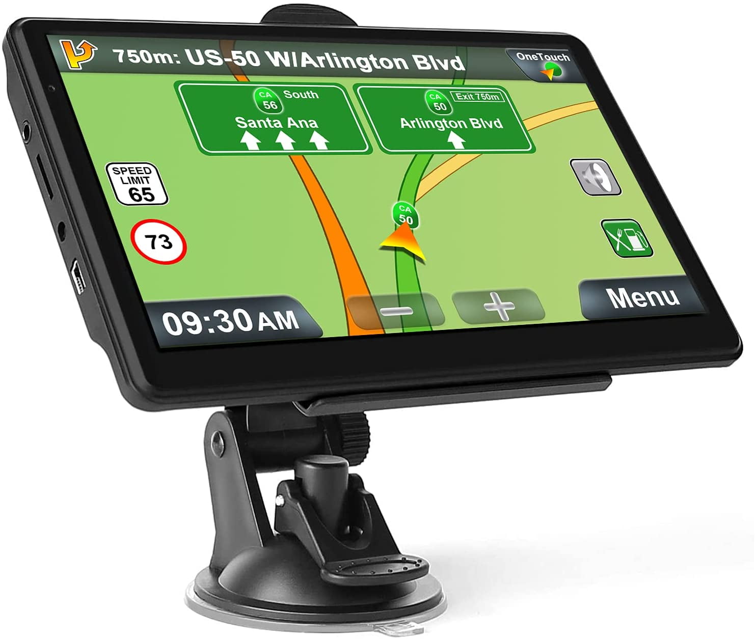 Restored JANFUN GPS Navigation for Car, 2021 Map Touchscreen 7 Inch 8G ...