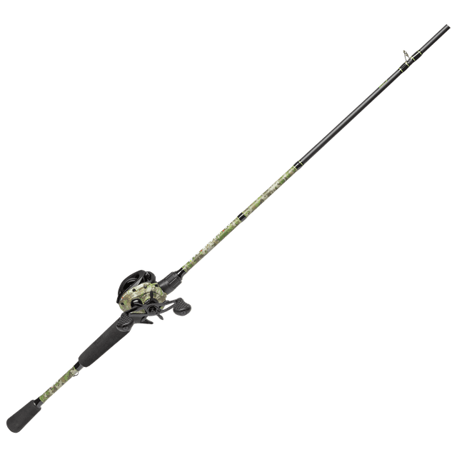 Pre-Owned Lew's American Hero Camo Baitcast Combo - Left - 7' - Medium ...
