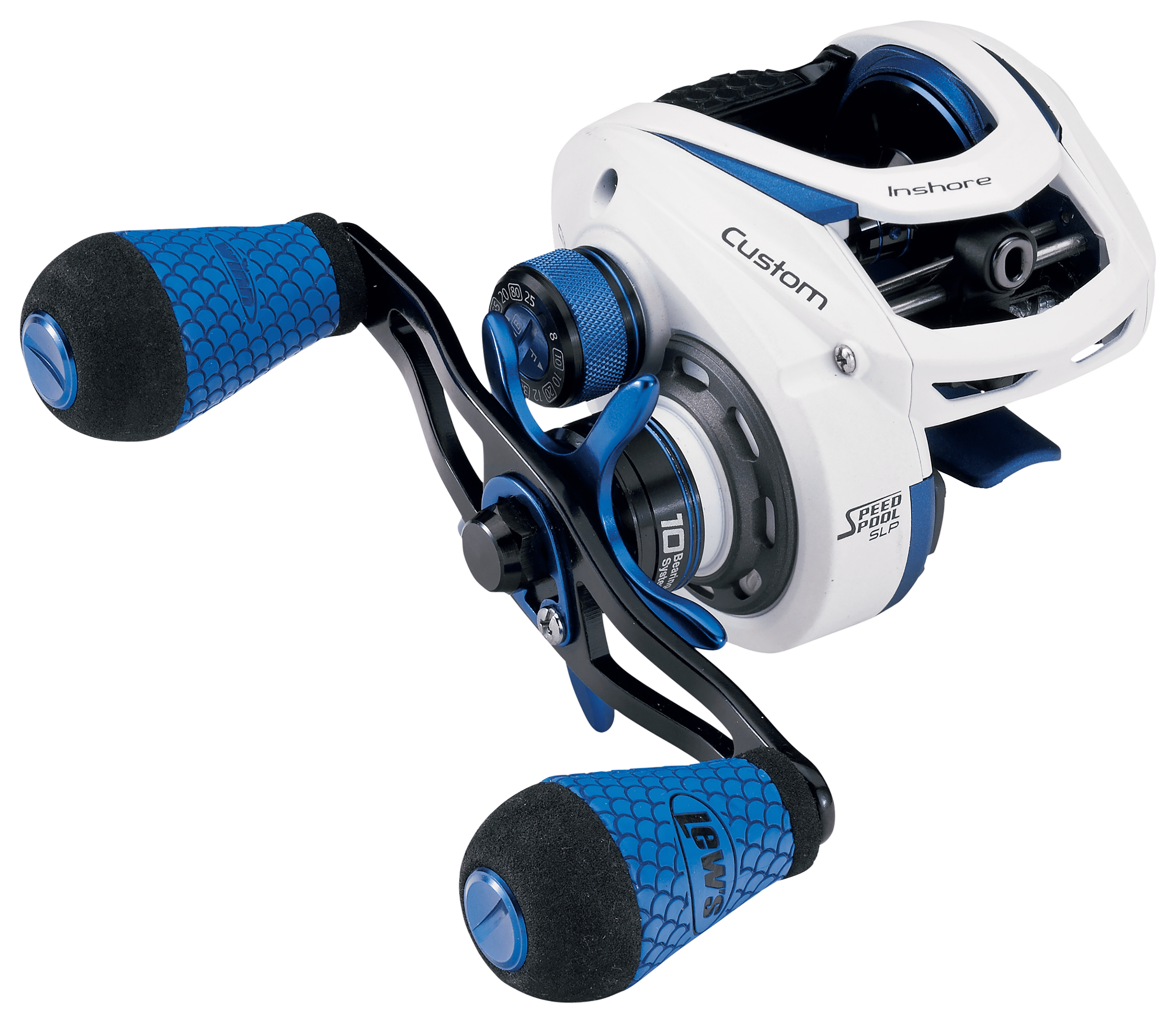 Refurbished Lew's Custom Inshore SLP Casting Reel - Walmart.com