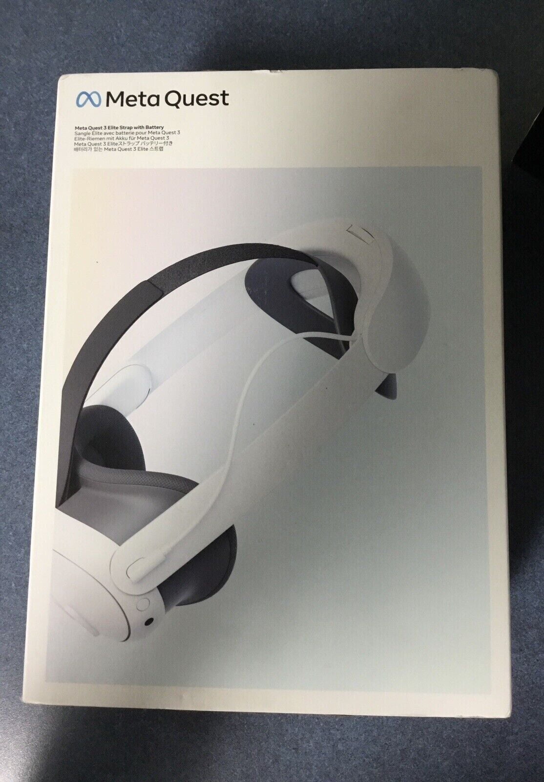 Restored Meta Quest 3 Elite Strap with Battery - Gray (Refurbished ...