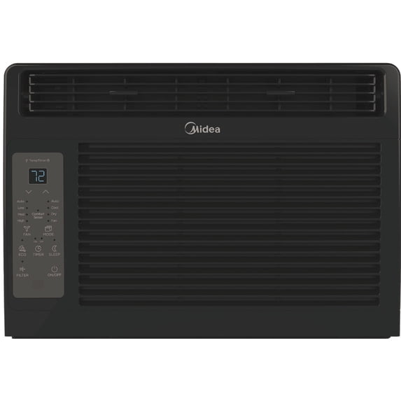 Restored Midea 5,000 BTU Window Air Conditioner, 150 Sq. Ft. Coverage ...