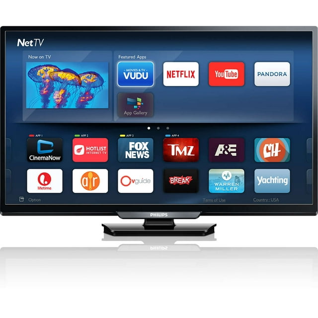 Restored Philips 43" Class 4K (2160P) Google Cast Smart TV (43PFL6621 ...