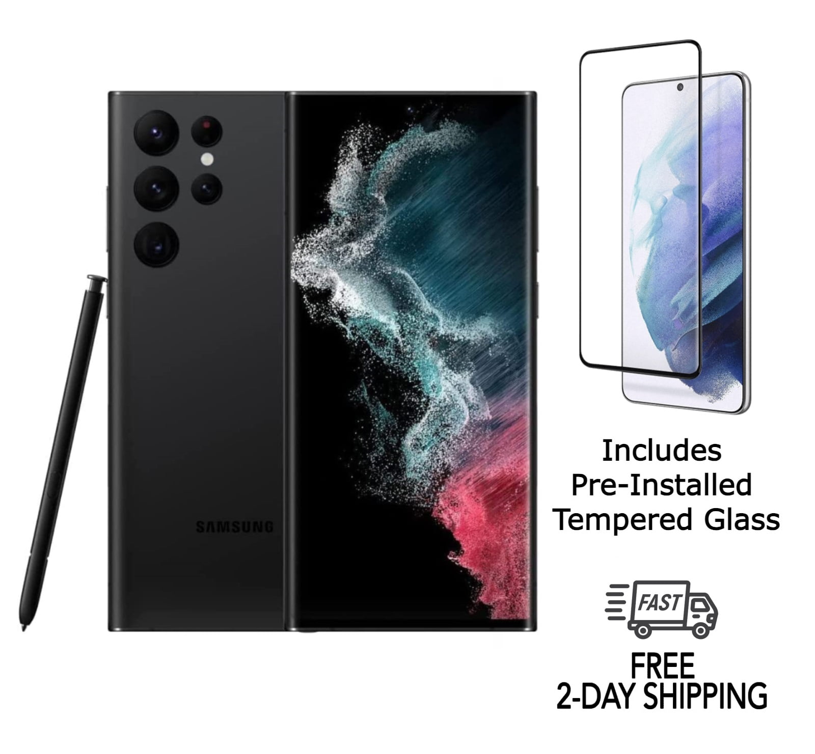 Refurbished Samsung Galaxy S22 Ultra 5G S908U (Fully Unlocked) 256GB ...