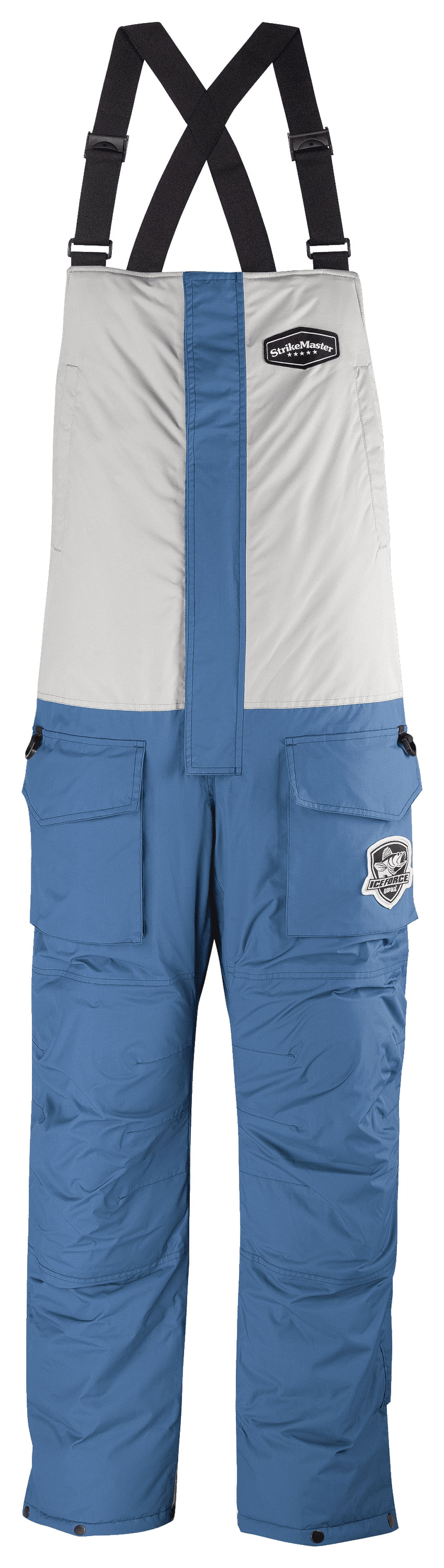 Refurbished StrikeMaster Surface Bibs for Men - Blue/Grey - 3XL - Walmart.com
