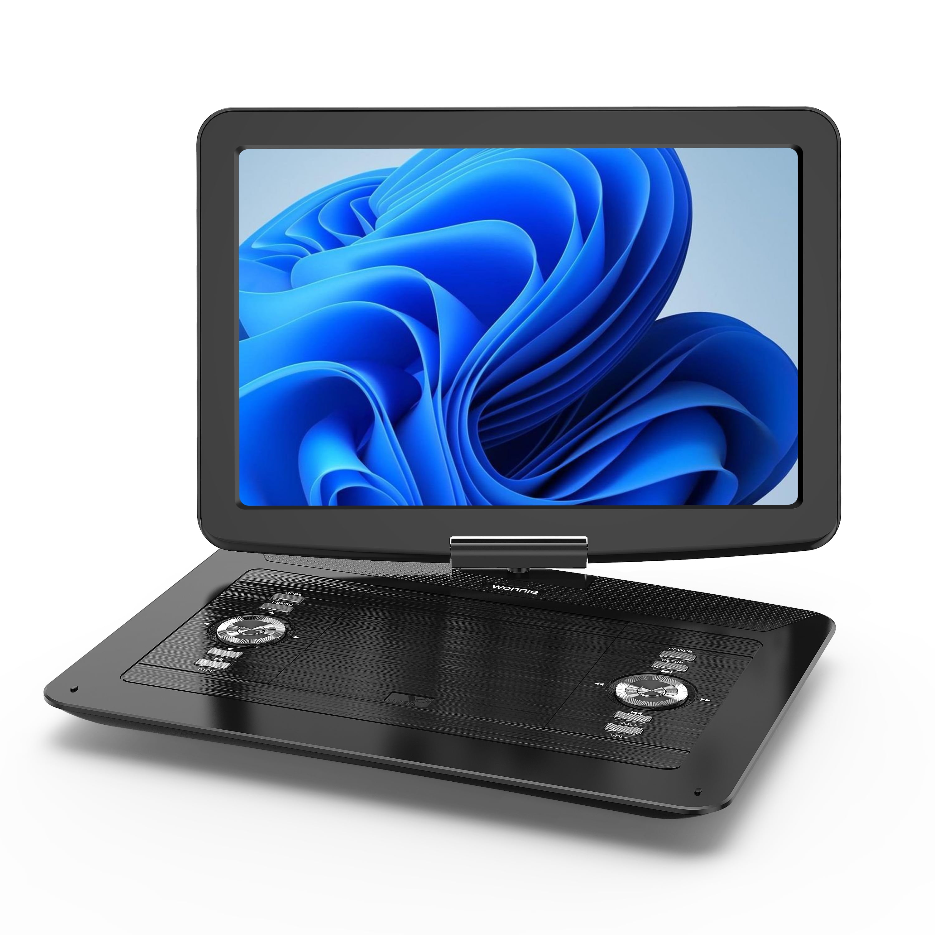 Restored WONNIE 17.9 Portable DVD Player with 15.4" HD Swivel IPS ...