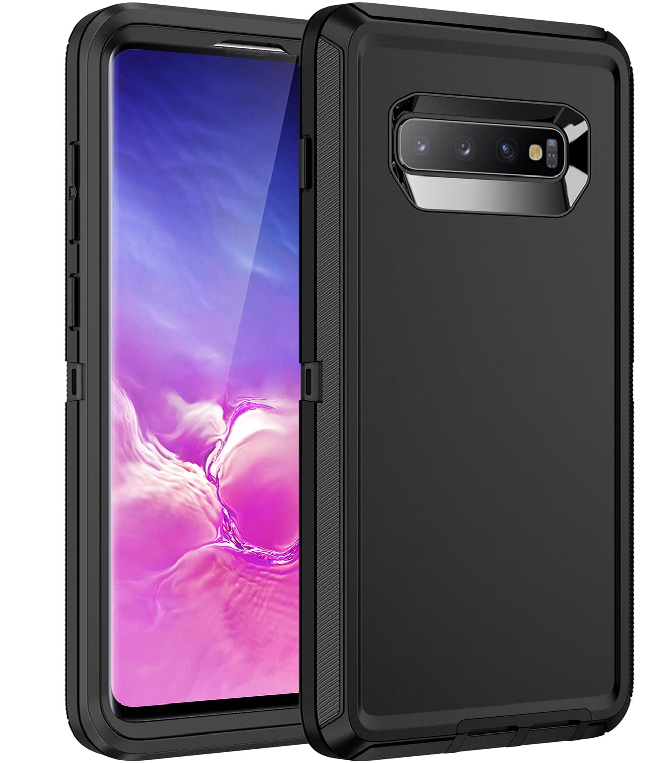 RegSun for Galaxy S10 Case,Shockproof 3-Layer Full Body Protection ...