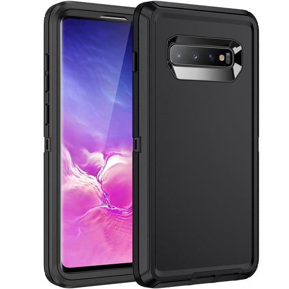 RegSun for Galaxy S10 Case,Shockproof 3-Layer Full Body Protection ...