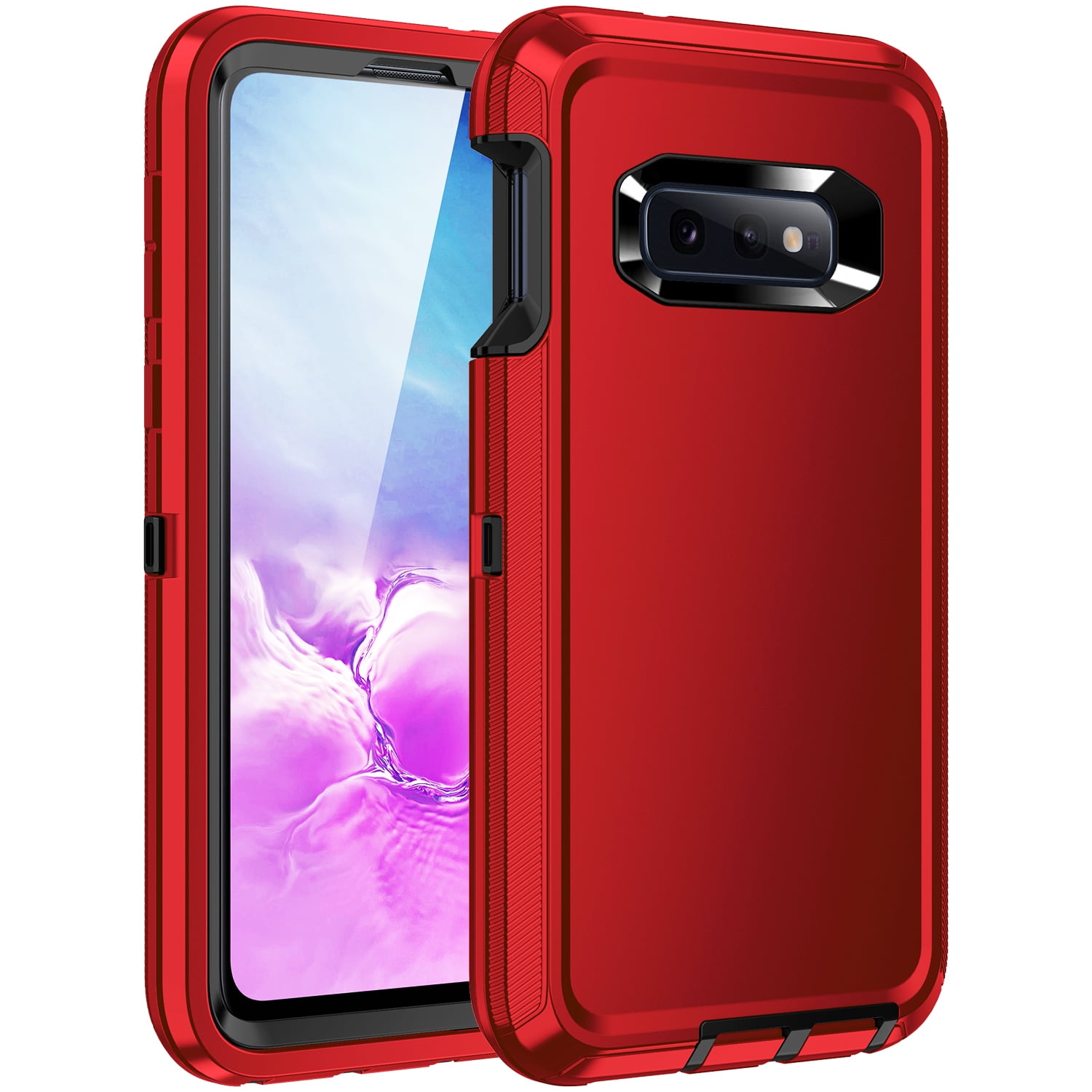 RegSun for Galaxy S10E Case,Shockproof 3-Layer Full Body Protection ...