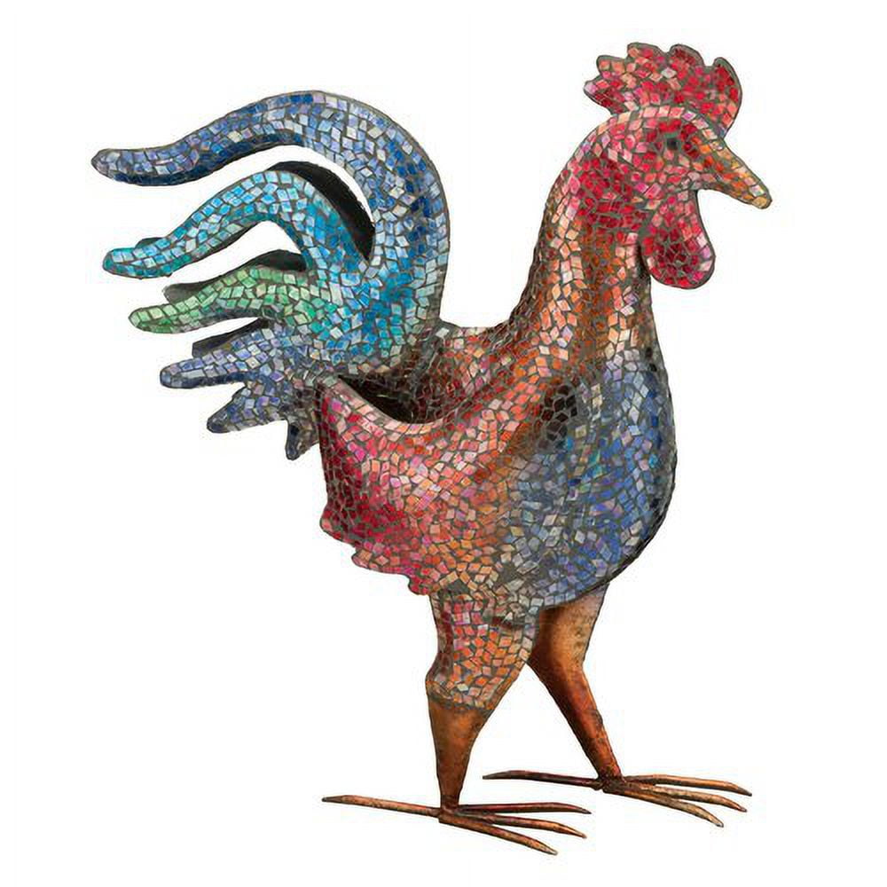 Regal Art & Gift Bridgette Mosaic Rooster Statue - Walmart.com