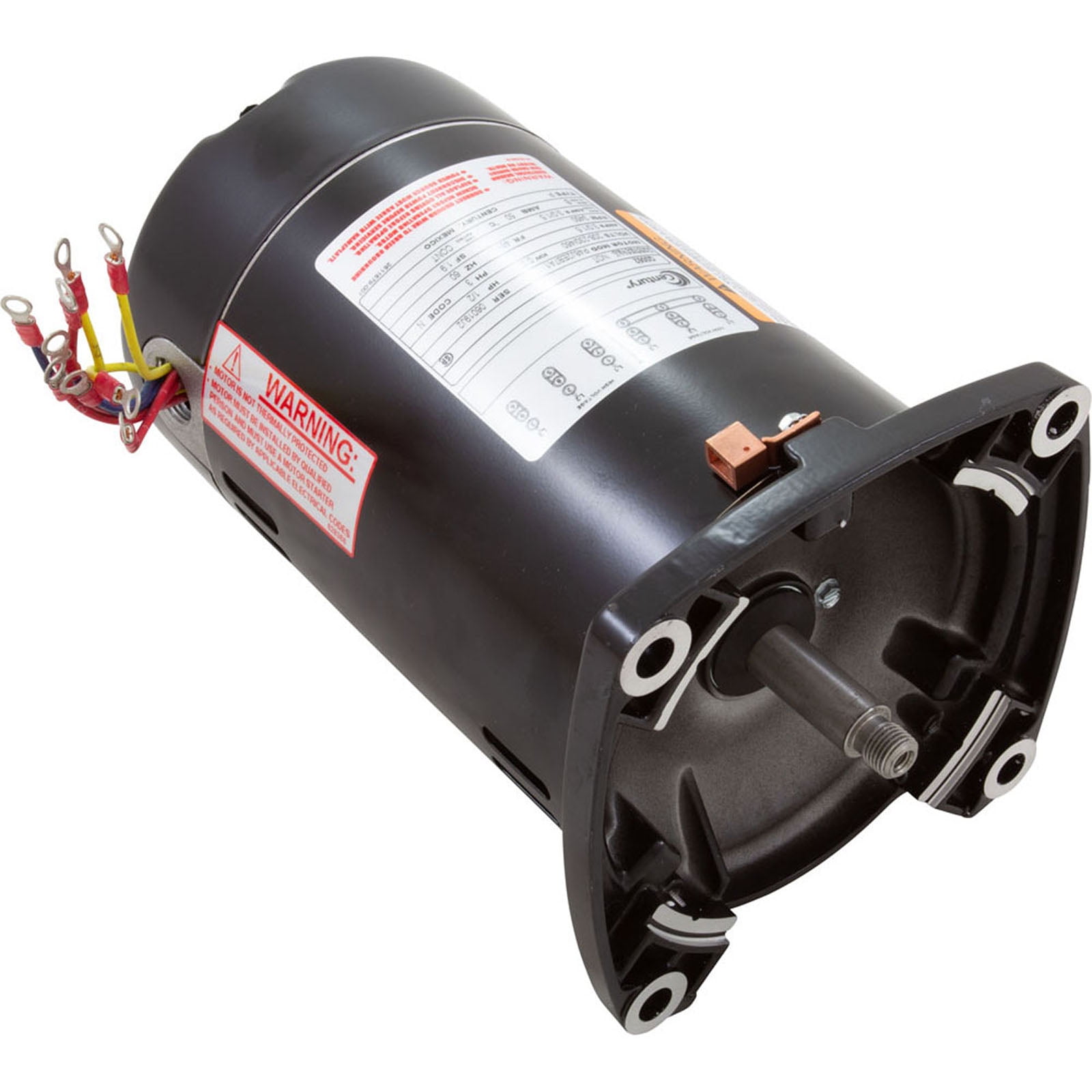 Regal Beloit Q3052 .5Hp, 208-230/460V 3Ph 1-Sp Sf1. 48Yfr 3450Rpm Motor ...