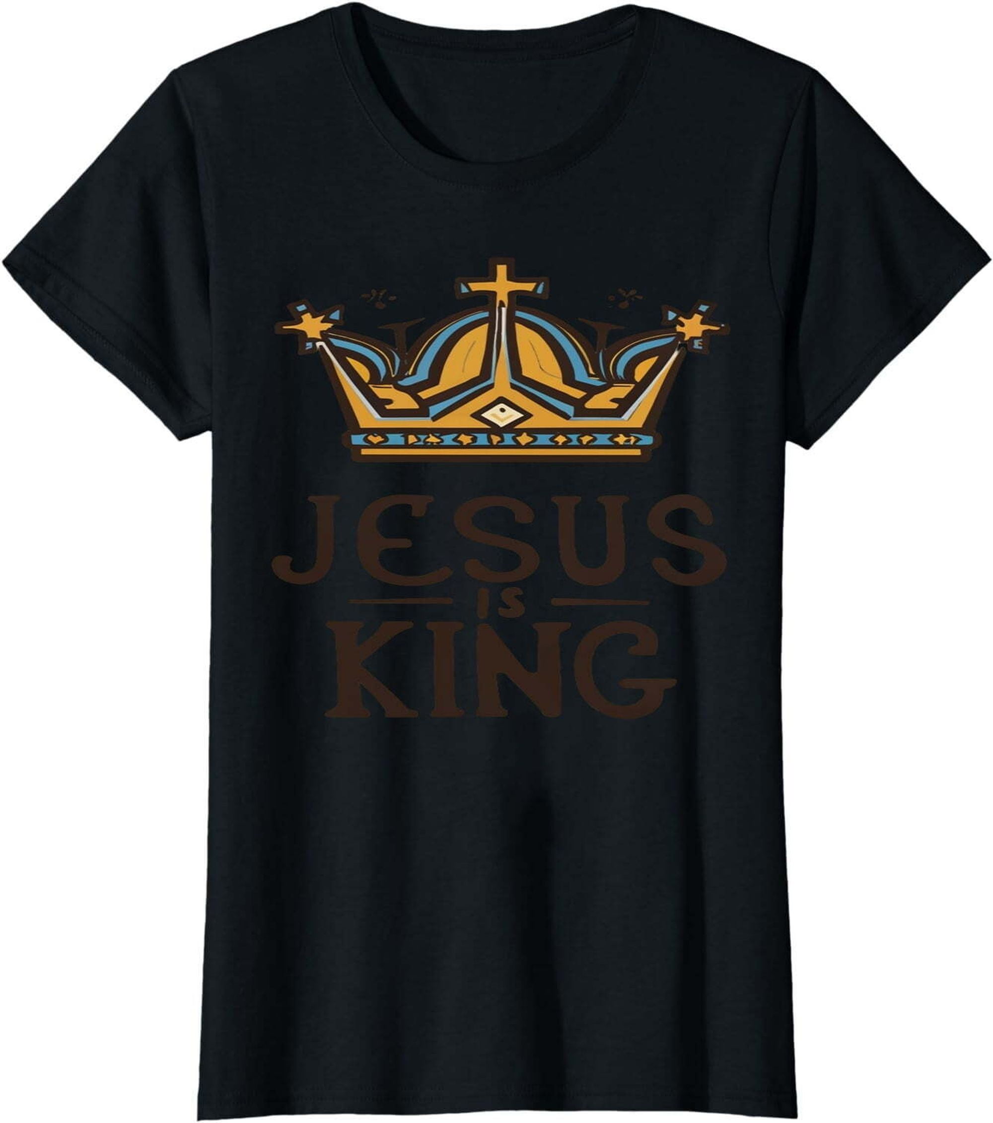 Regal Elegance: Majestic Christian Crown T-Shirt - Unisex Apparel for ...