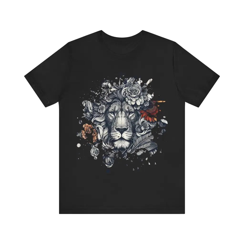 Regal Flora Lion - Jersey Short Sleeve Tee - Walmart.com