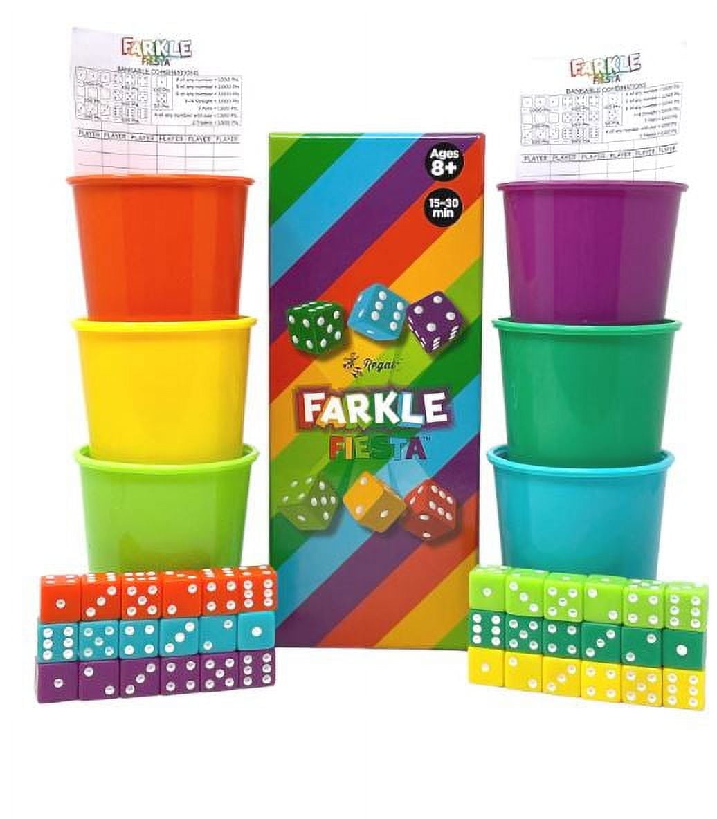 Regal Games, Farkle Fiesta Dice Game for Fun & Learning Activities ...