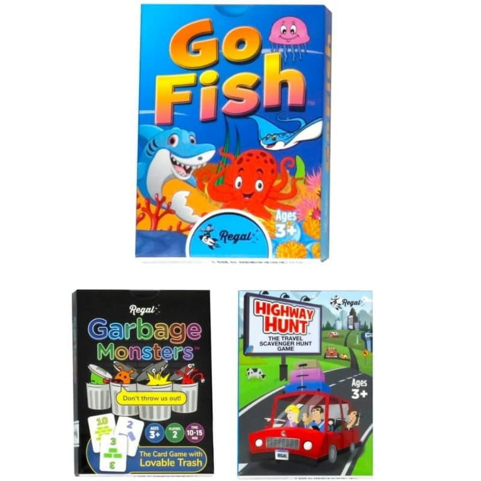 Regal Games - Go MMF7 Fish, Garbage Monsters, Highway Hunt Games Set ...