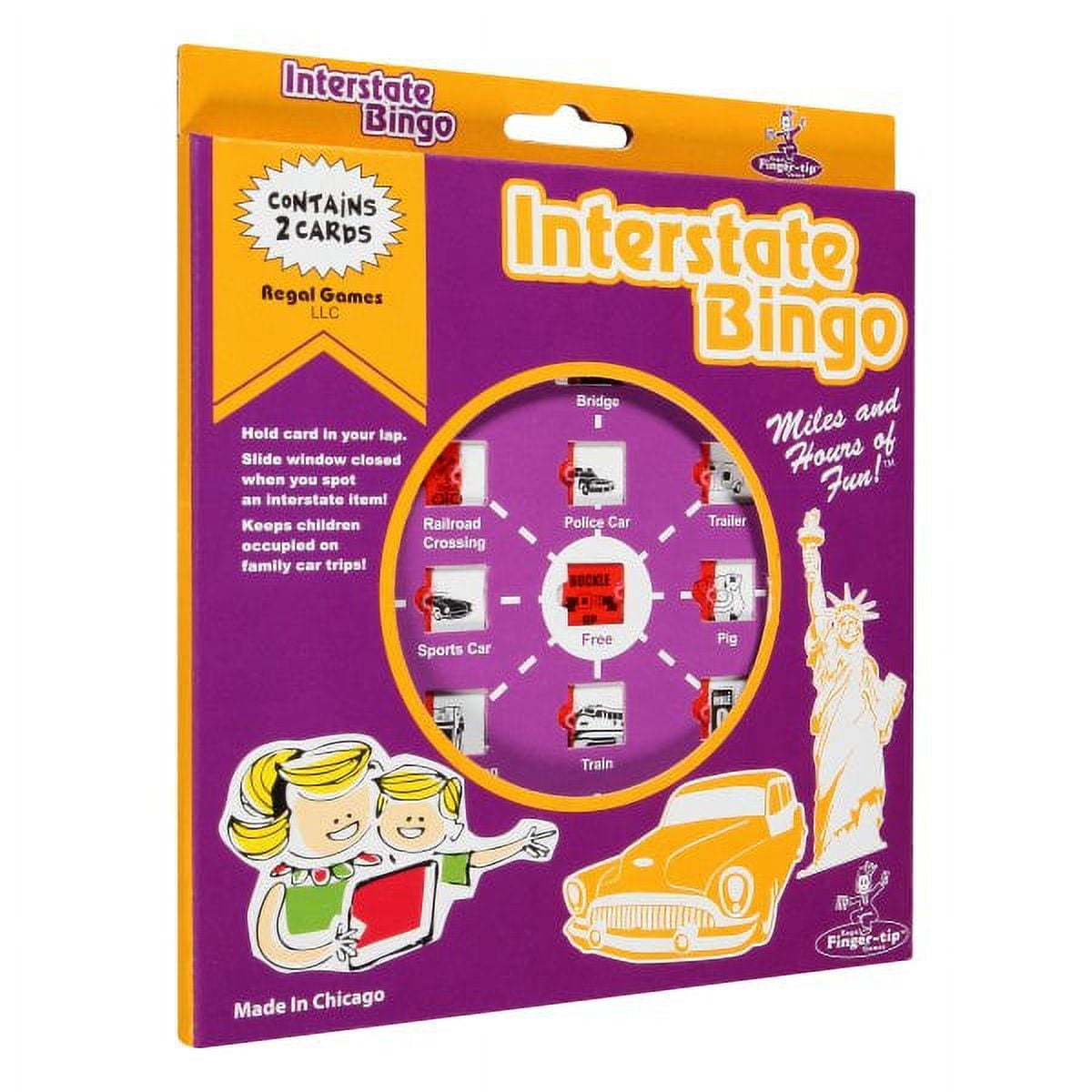 Regal Games Interstate Travel Bingo - Walmart.com