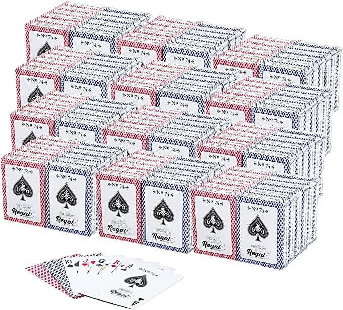 2 Decks Bicycle Rider Back 808 Standard Poker Playing Cards Red & Blue ...