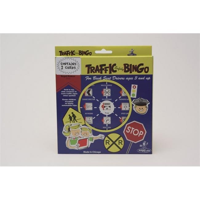 Regal Games Traffic Safety Travel Bingo (2 Cards) - Walmart.com