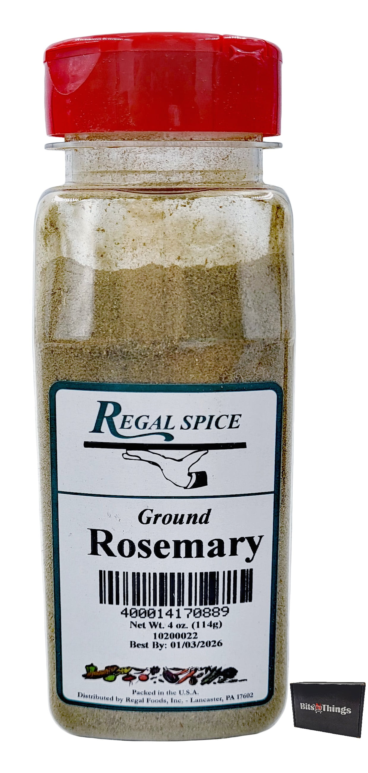 Regal Ground Rosemary Leaves Seasoning 4 oz. - Pack of 1 - Walmart.com