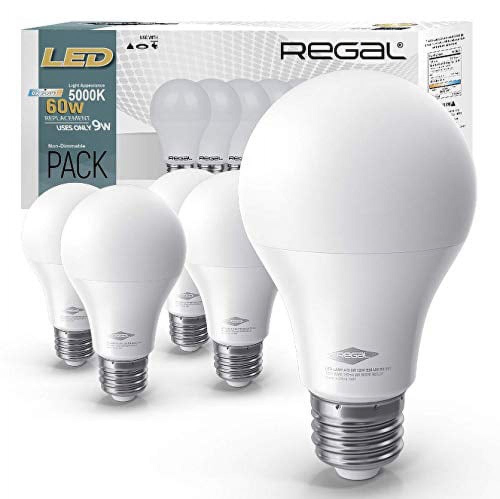 SYLVANIA LED Reduced Eye Strain Light Bulb, A19, 8W, Dimmable, Frosted ...