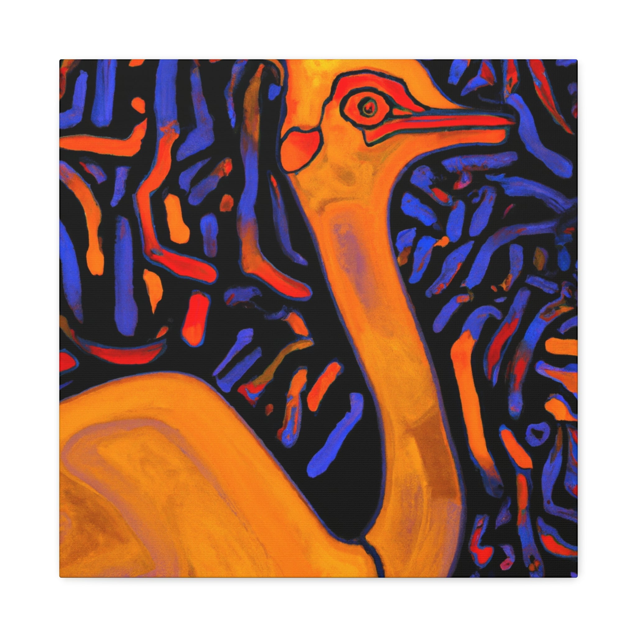 Regal Ostrich Display - Canvas - Walmart.com