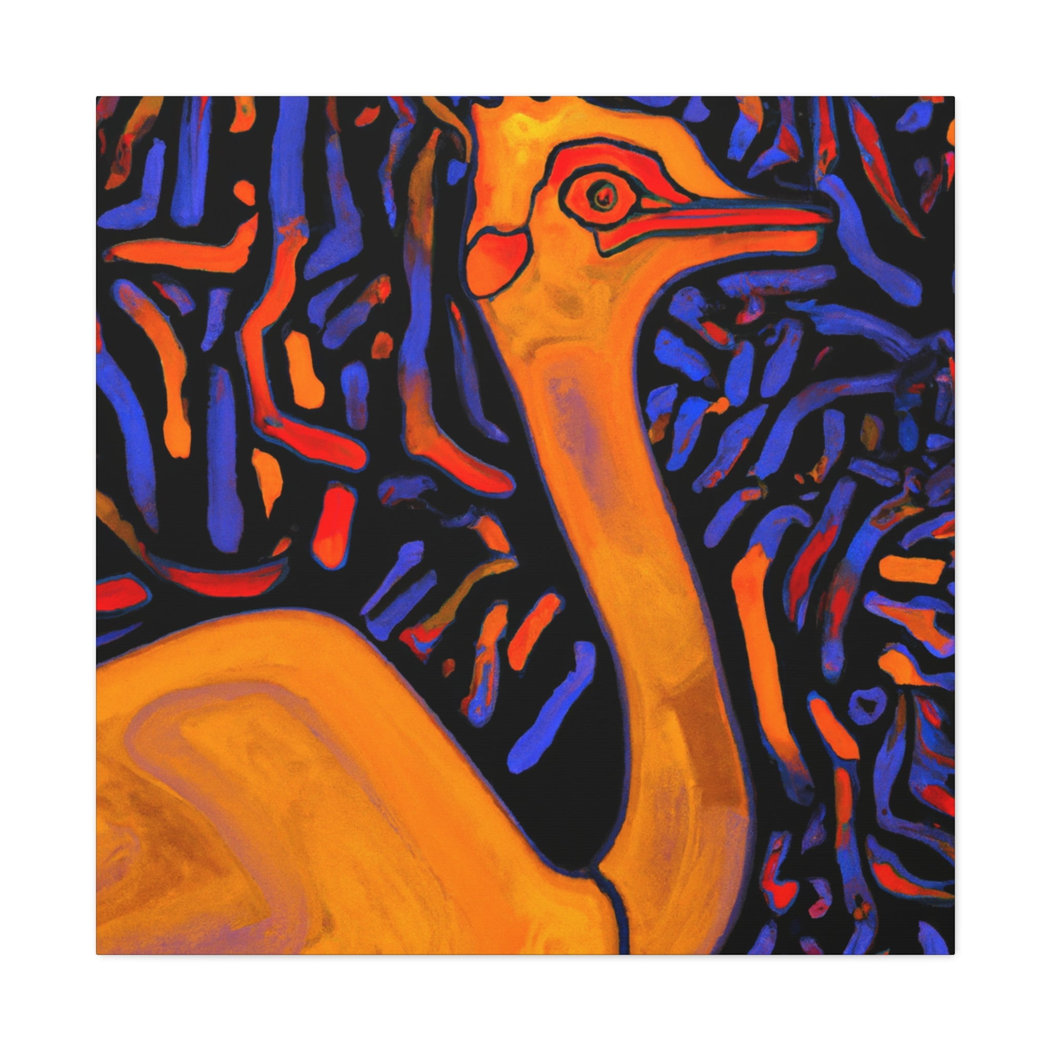 Regal Ostrich Display - Canvas - Walmart.com