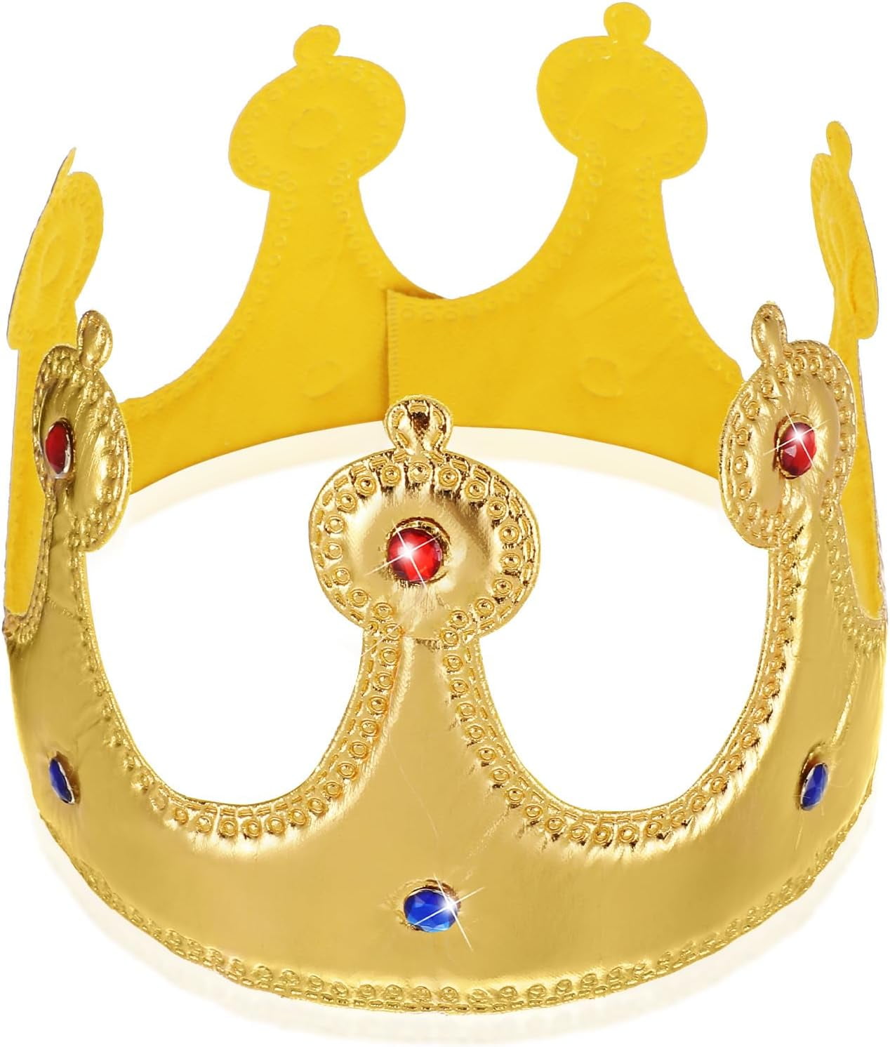 Regal Prince Crown, Golden Birthday Crowns King Crown for Kids Birthday ...