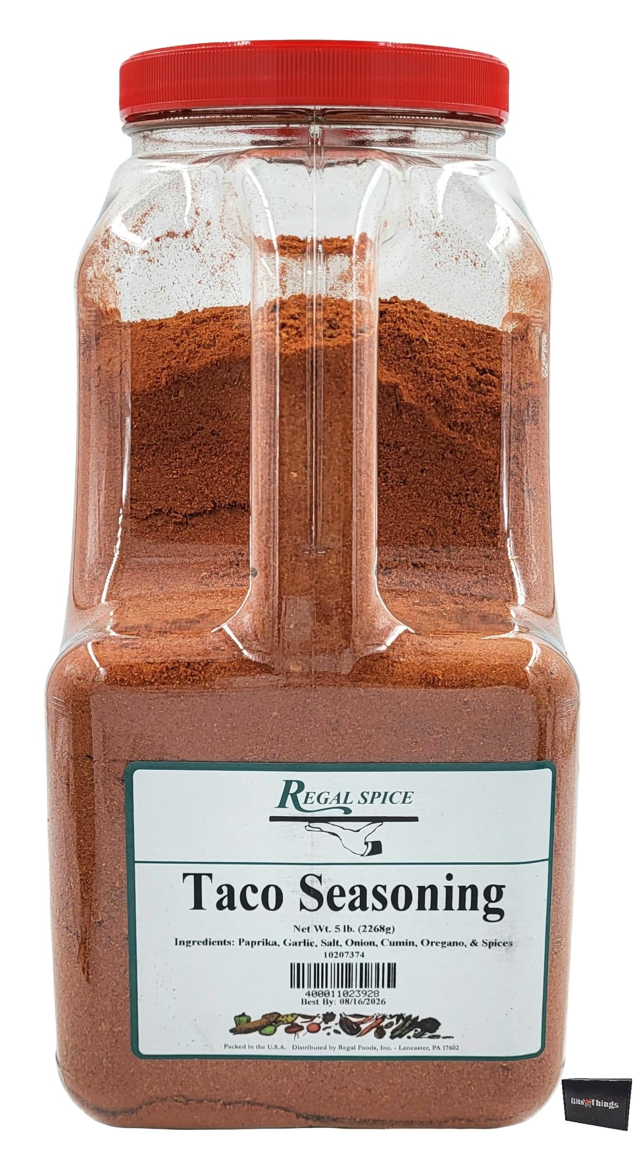 Regal Spice Original Premium ZS23 Taco Seasoning Mix Traditional - 5 lb ...