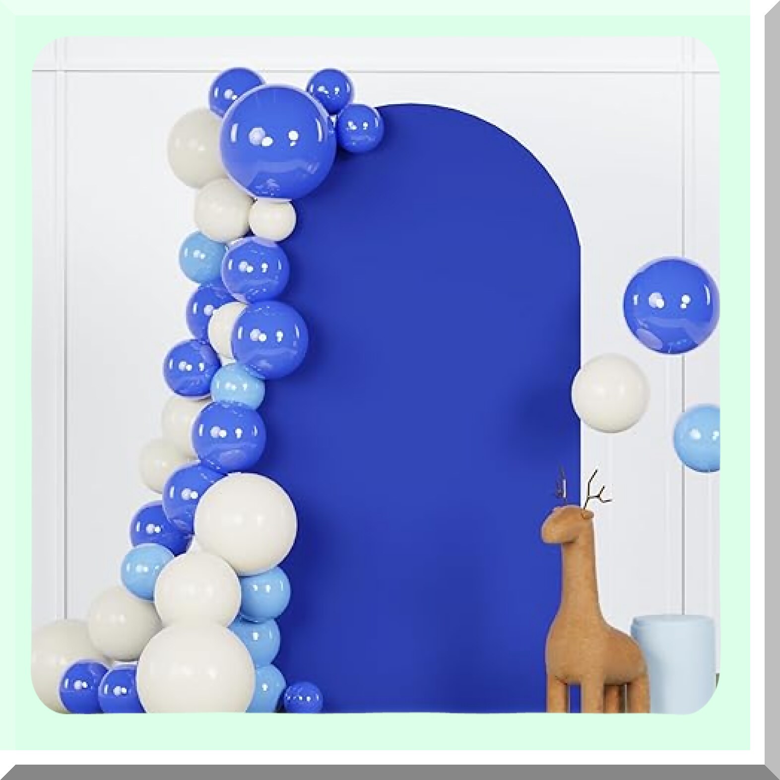 Regal Stretch Arch Cover - Elegant Fabric for Wedding & Events - Metal ...