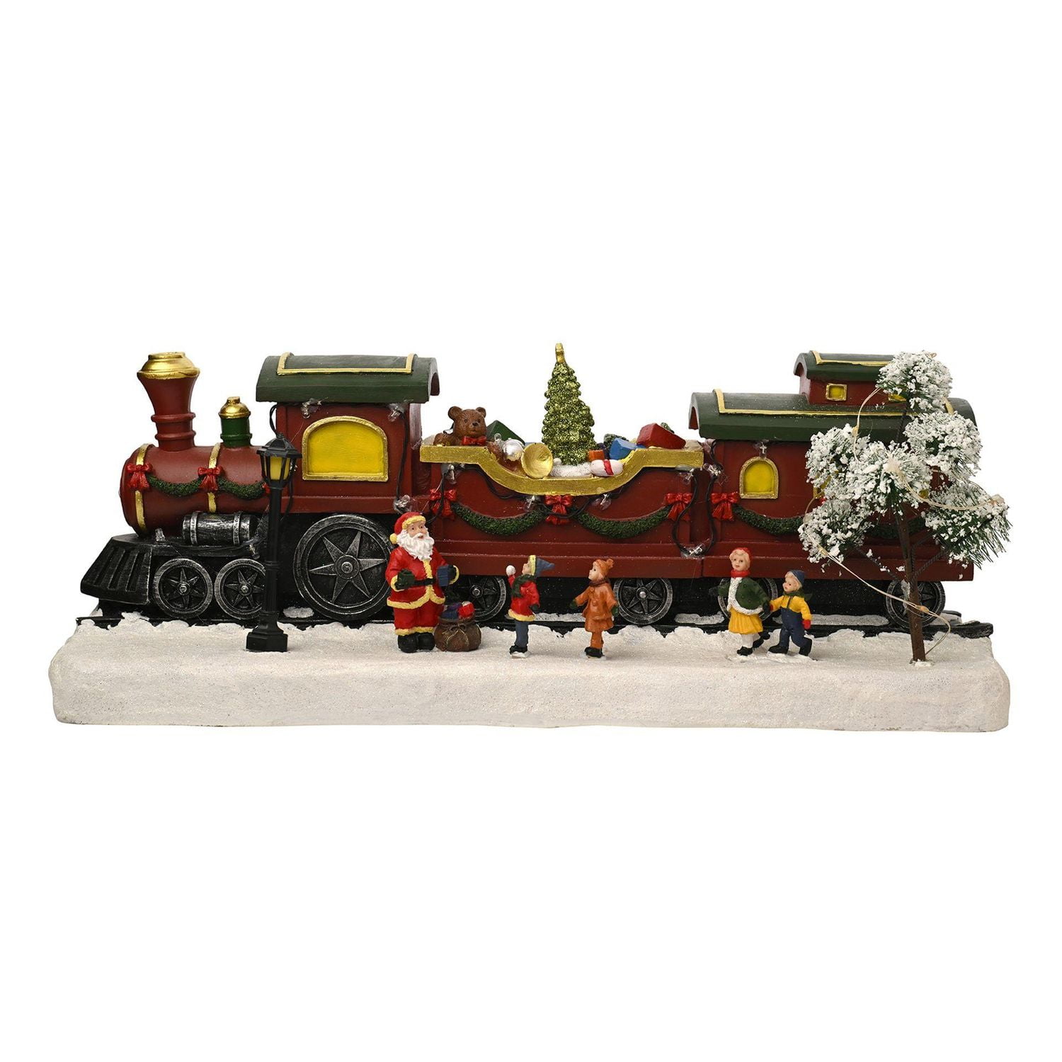 Regal Tidings Light Up Christmas Train Scene - Walmart.com