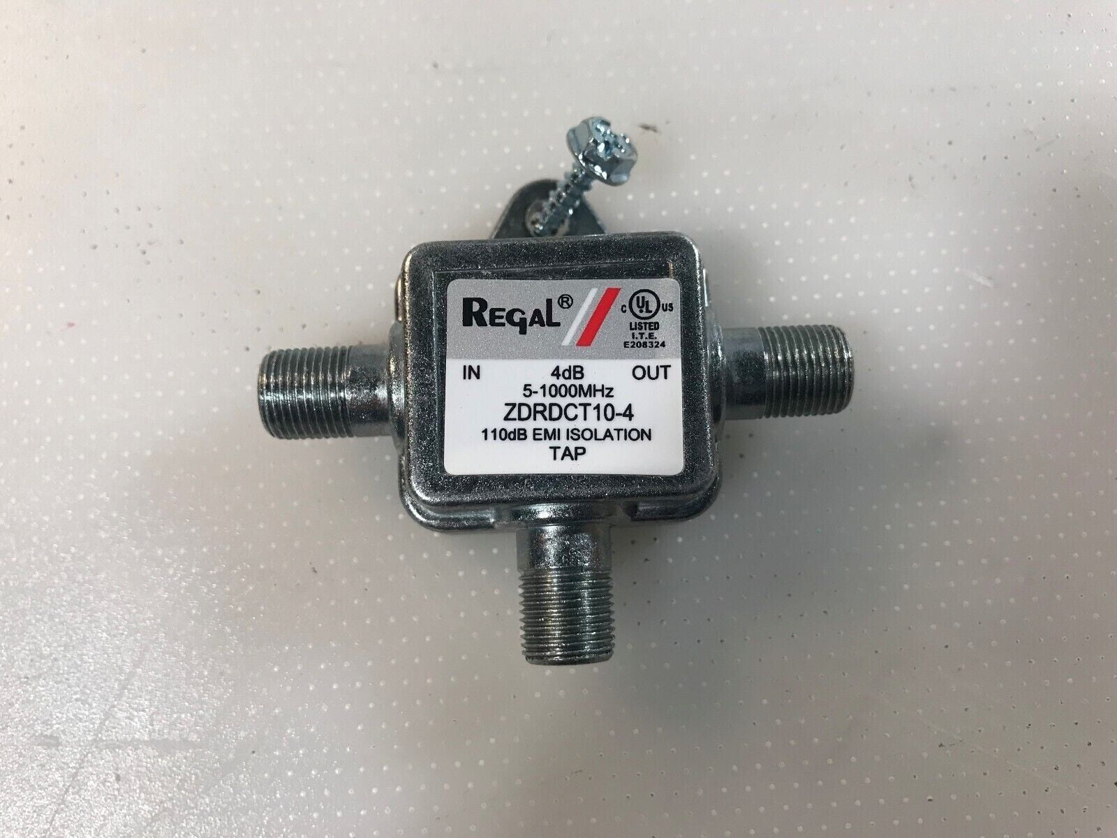 Regal ZDRDCT10-4 Universal 3-Way High Frequency 4dB 1GHz Directional ...