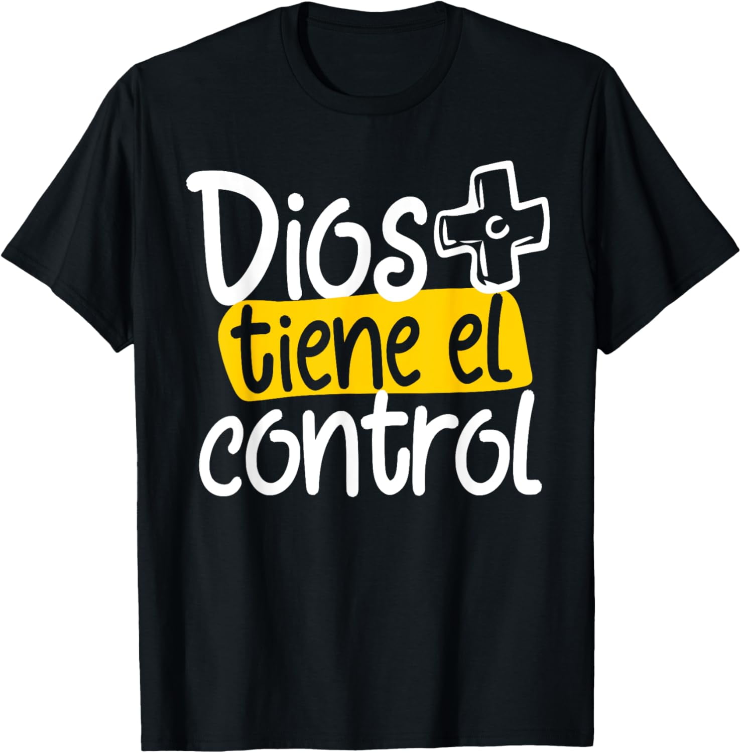Regalo Cristiano En Espanol Christian Spanish Dios Tiene Con T-Shirt ...