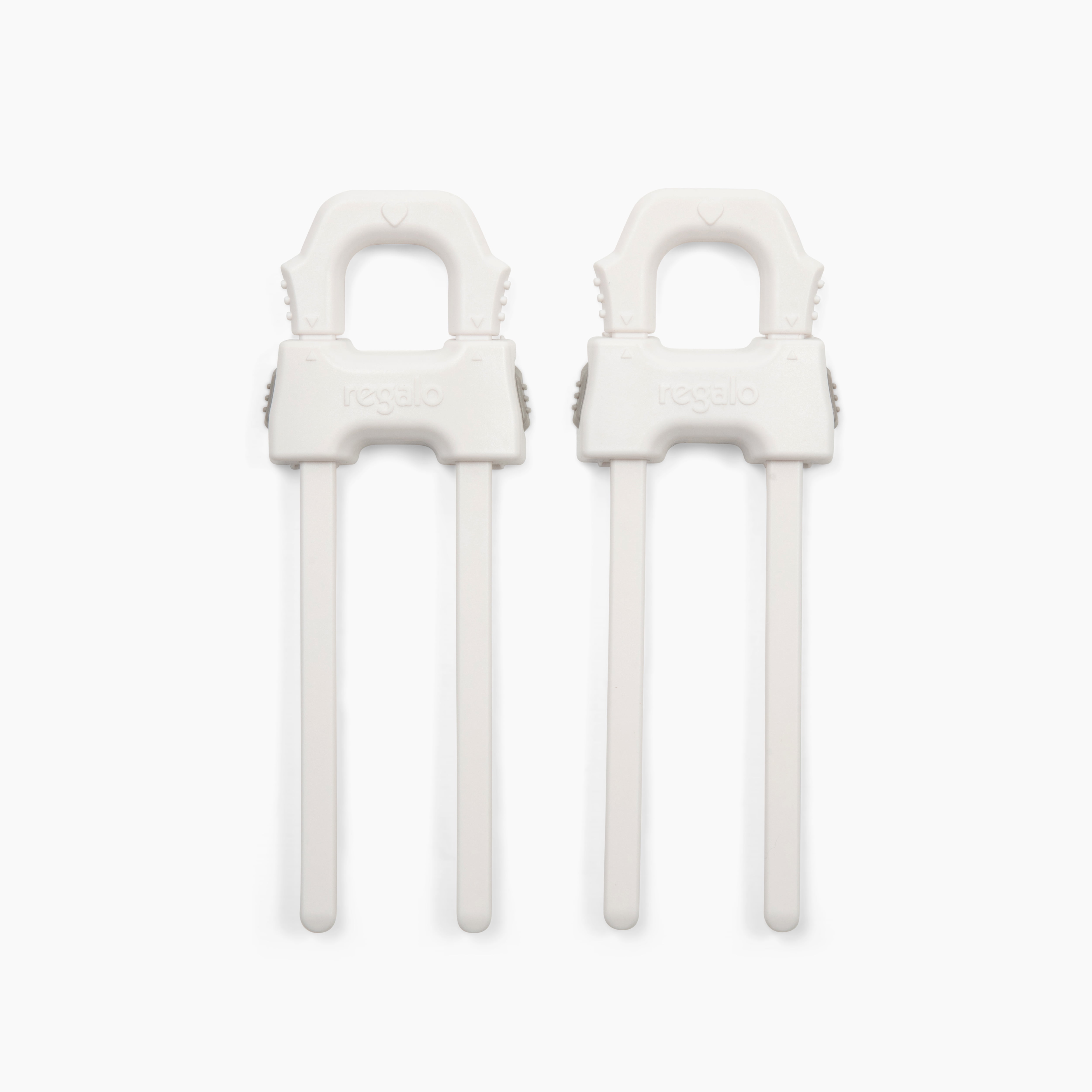 Regalo Home Safety Easy Slide Cabinet Locks (2pk) for Child Safety ...