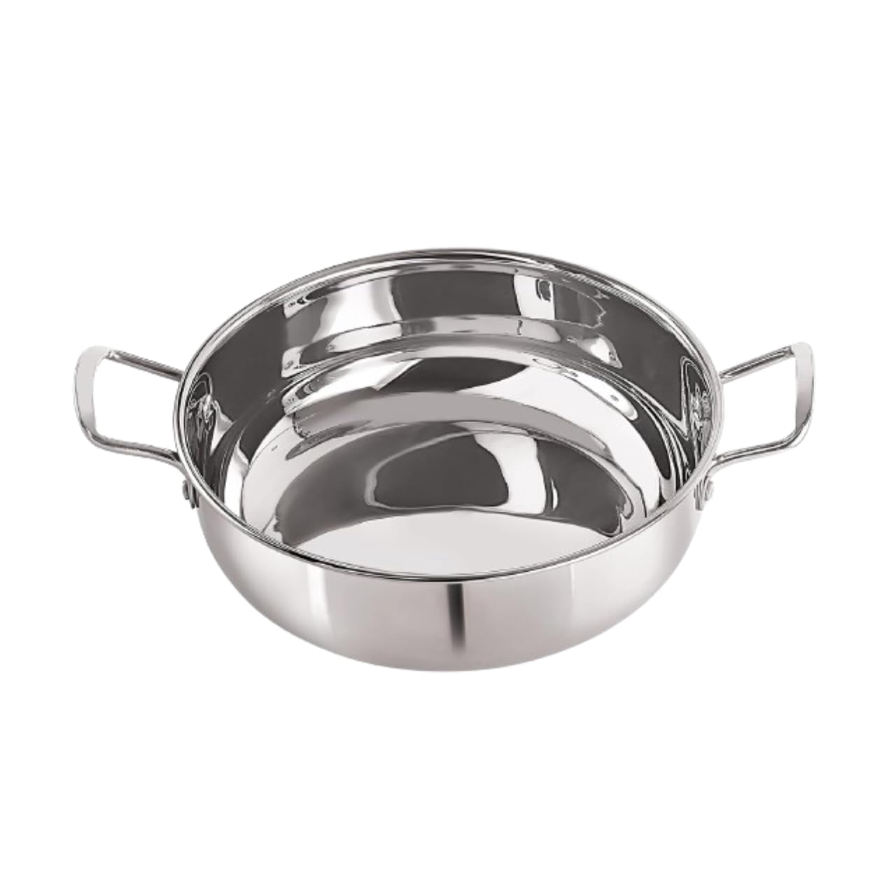 Regalo Stainless Steel Induction Bottom Gas Stove Friendly Kadhai ...