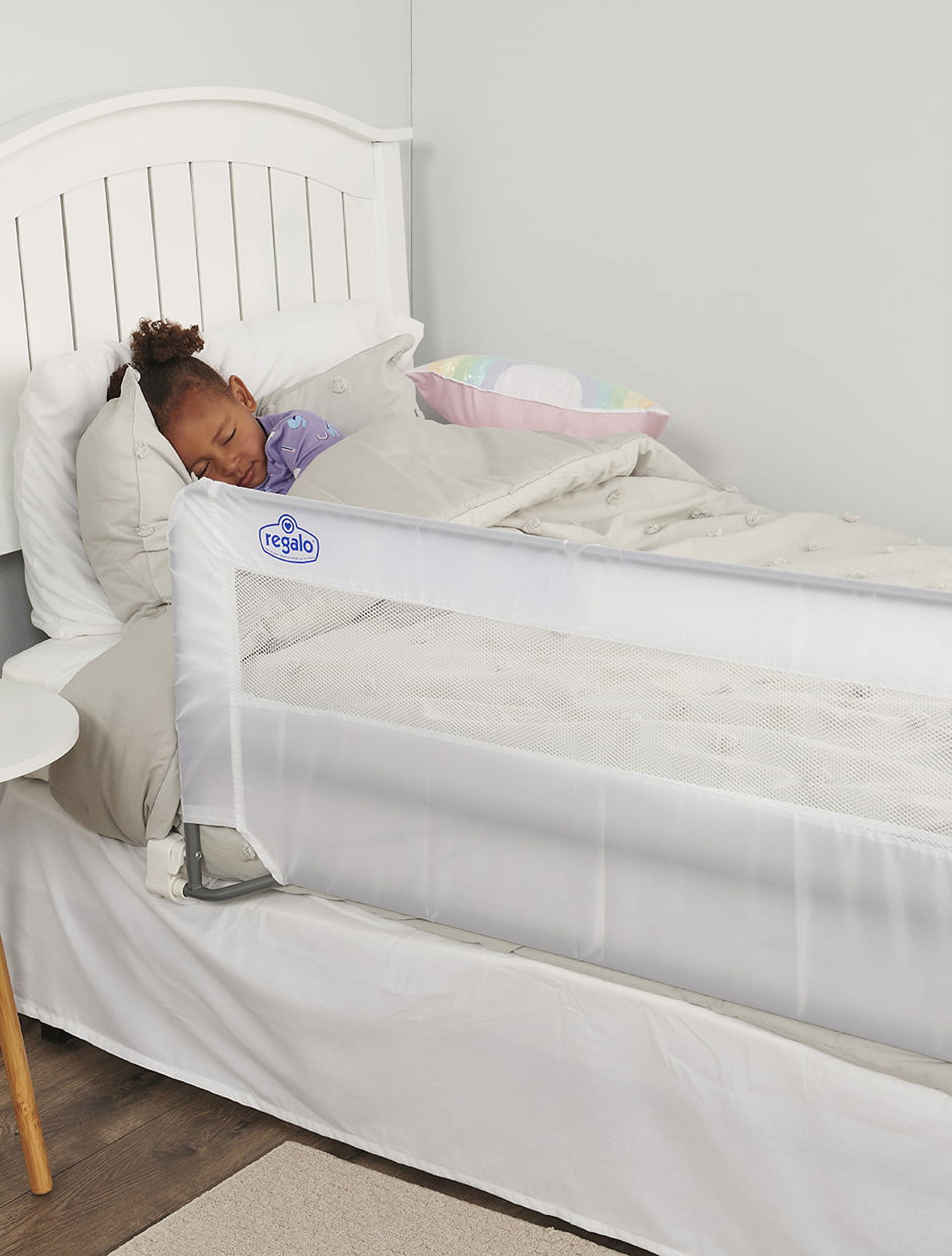 Delta Children Wooden Full Size Bed Rails 0050, Black - Walmart.com