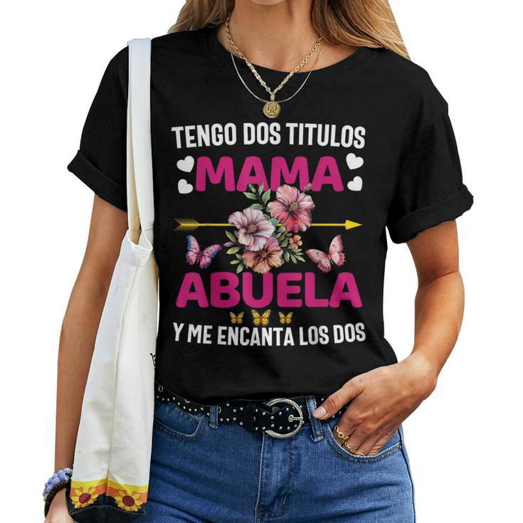 Regalos Para Abuela Día De Las Madre Mamá Camiseta Chistosa Women T ...