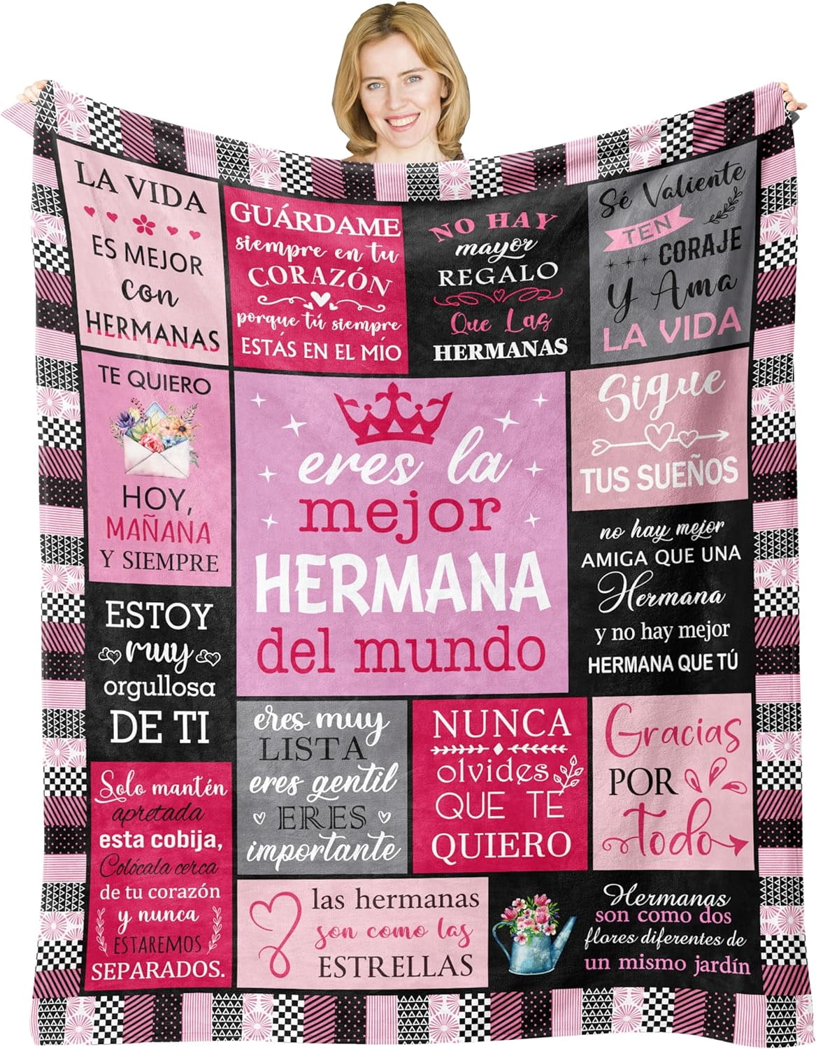 Regalos para Hermanas Manta, Spanish Gifts for Sister, Mejores Regalo ...