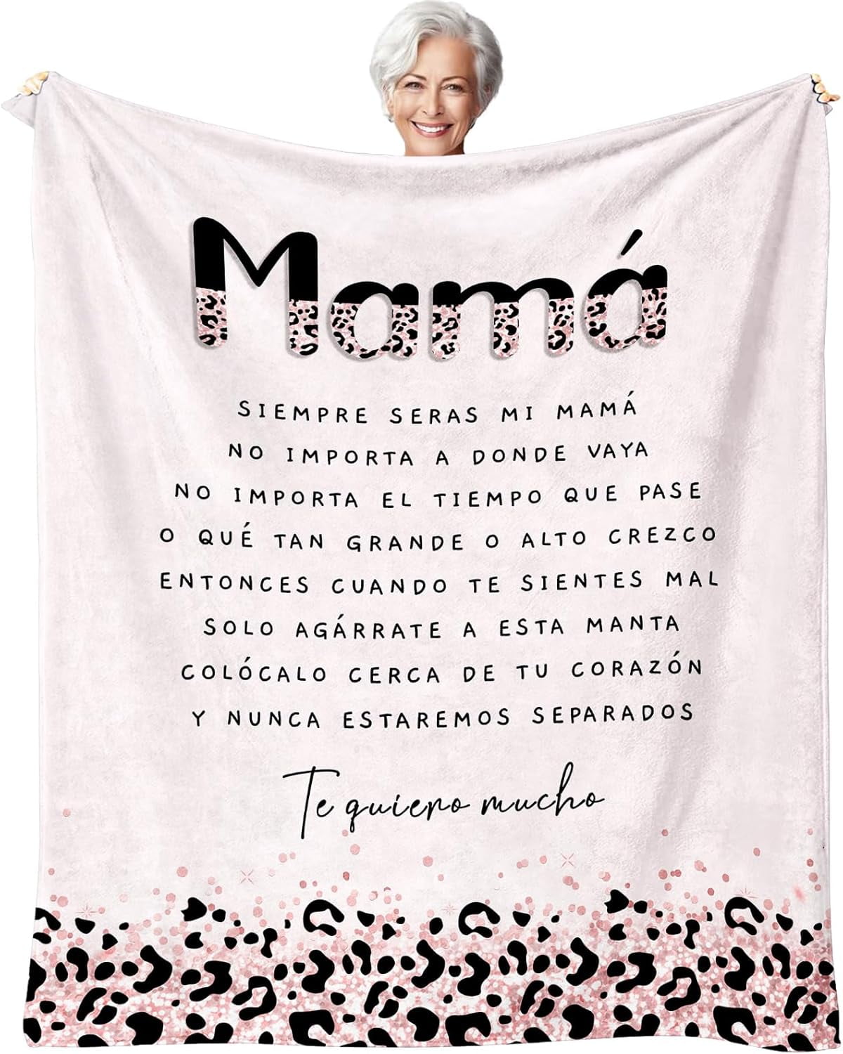 Regalos para Mamá Blanket 50x60 inch, Regalos para Mama En Español ...
