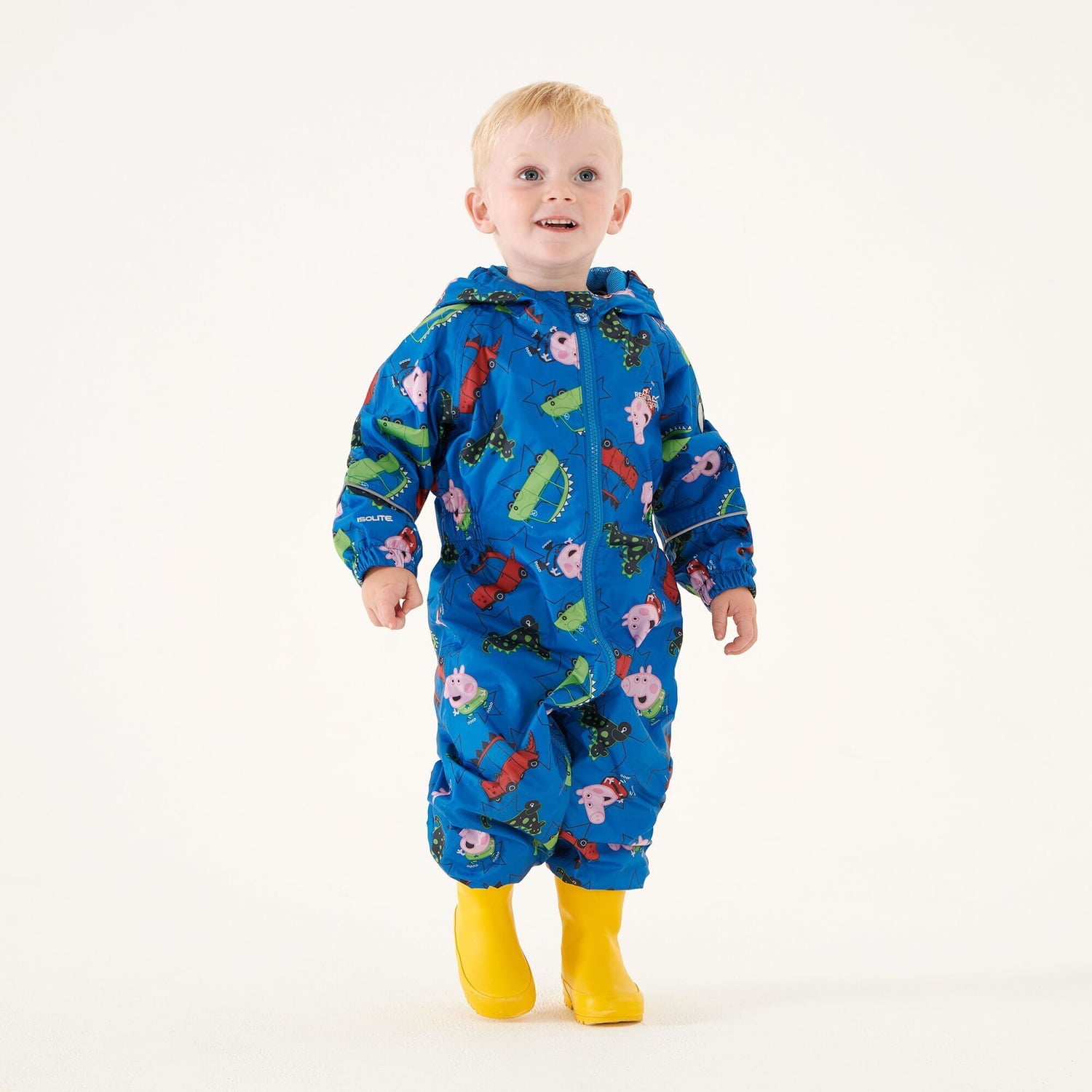 Regatta Boys/Girls Pobble Peppa Pig Car Waterproof Puddle Suit - Walmart.com