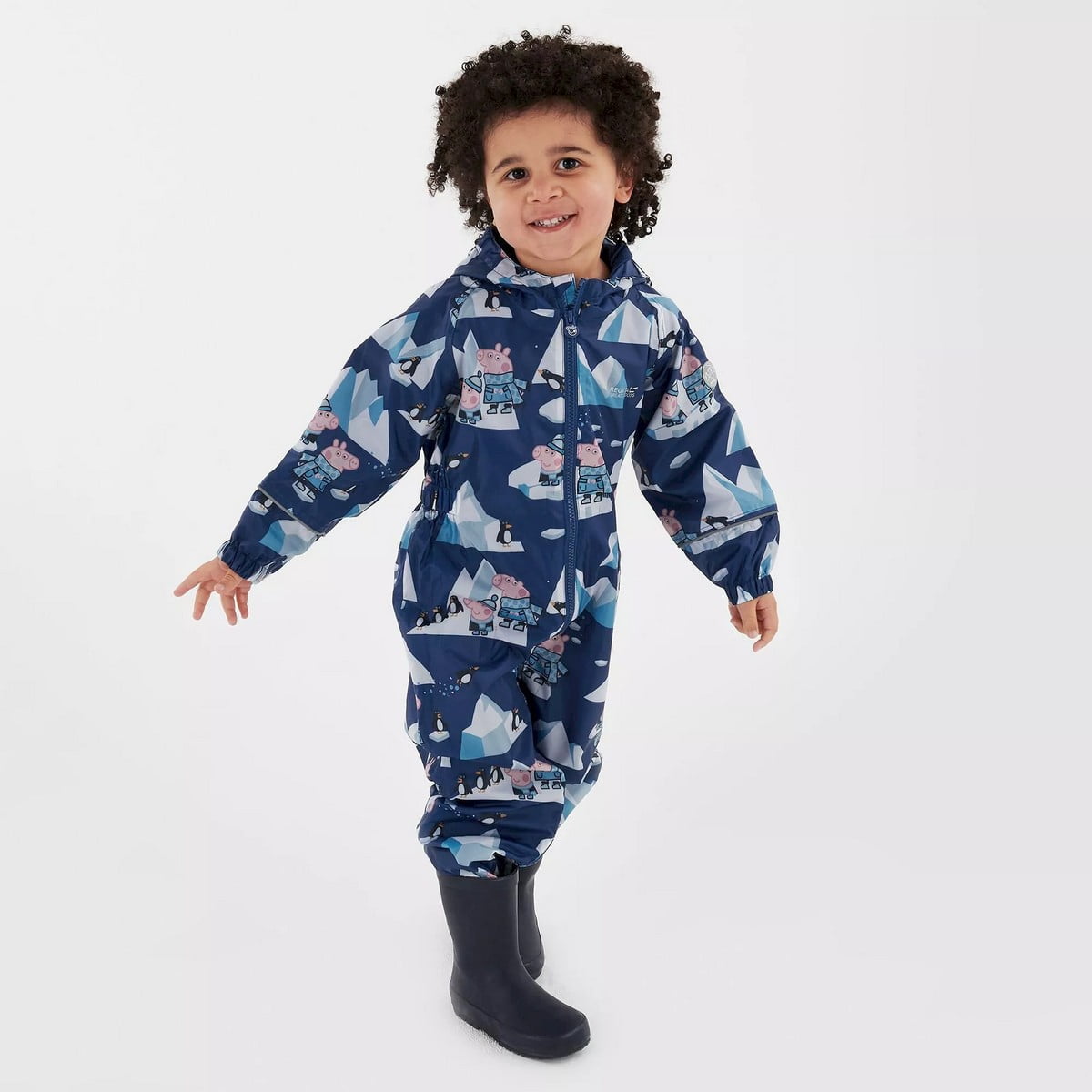 Regatta Boys/Girls Pobble Peppa Pig Puddle Suit - Walmart.com
